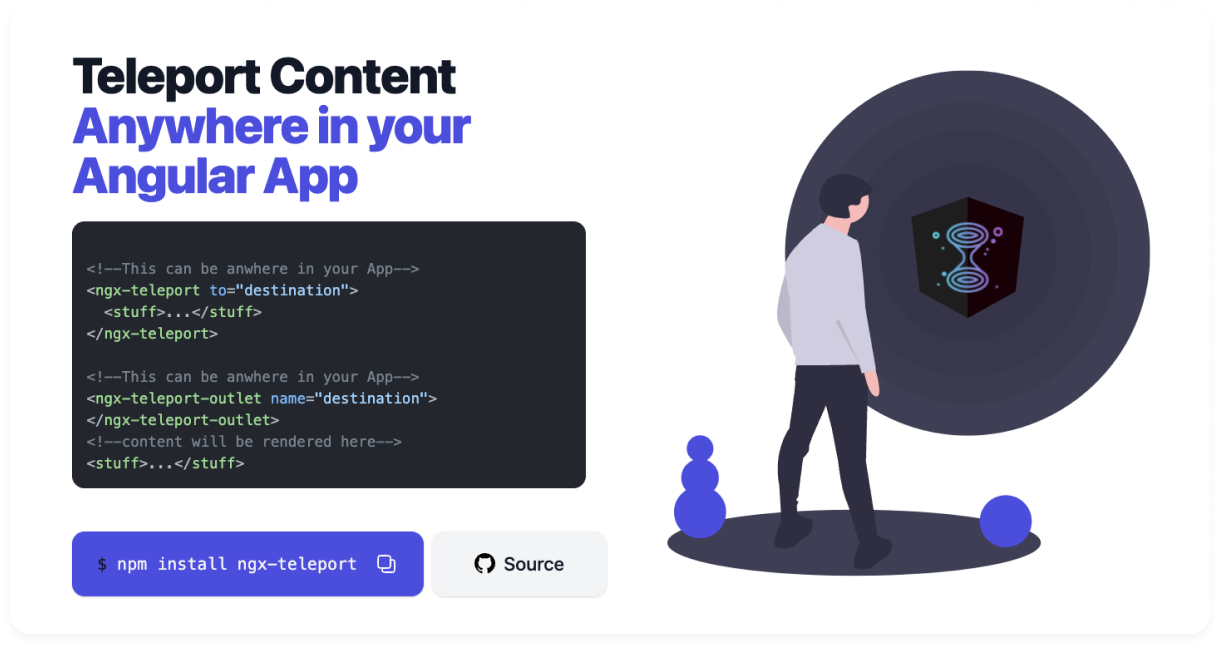 Teleport Content Anywhere In Angular Applications